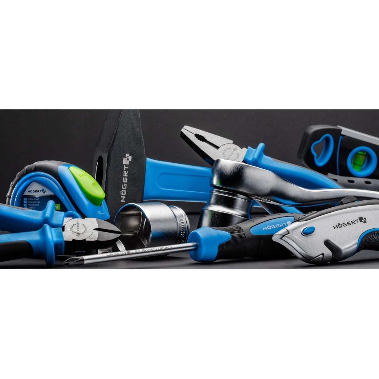 Set cleste de sertizat PEX-AL-PEX, Hogert Technik, 4 matrite, 16mm-32mm ...