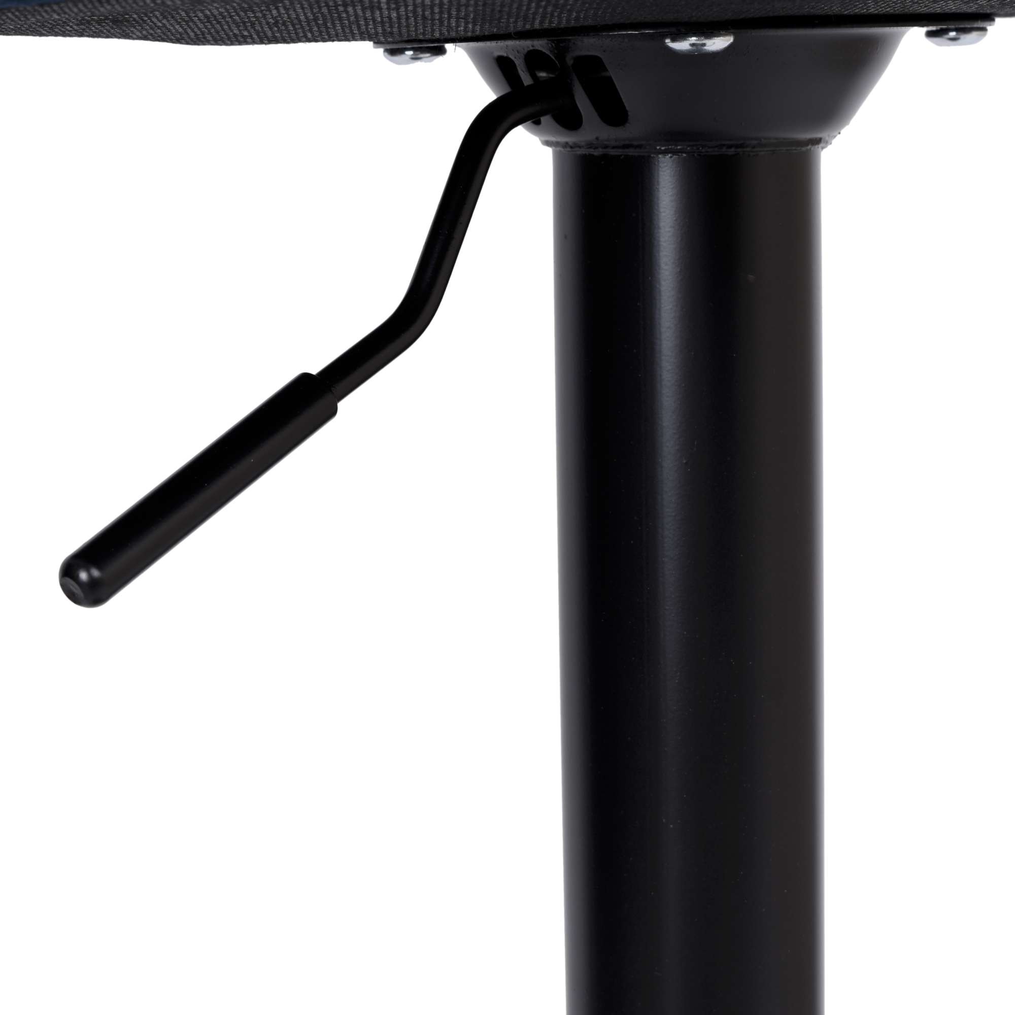 Scaun de bar, Cydro, grafit, 360° rotire, inaltime reglabila, 62-82cm ...