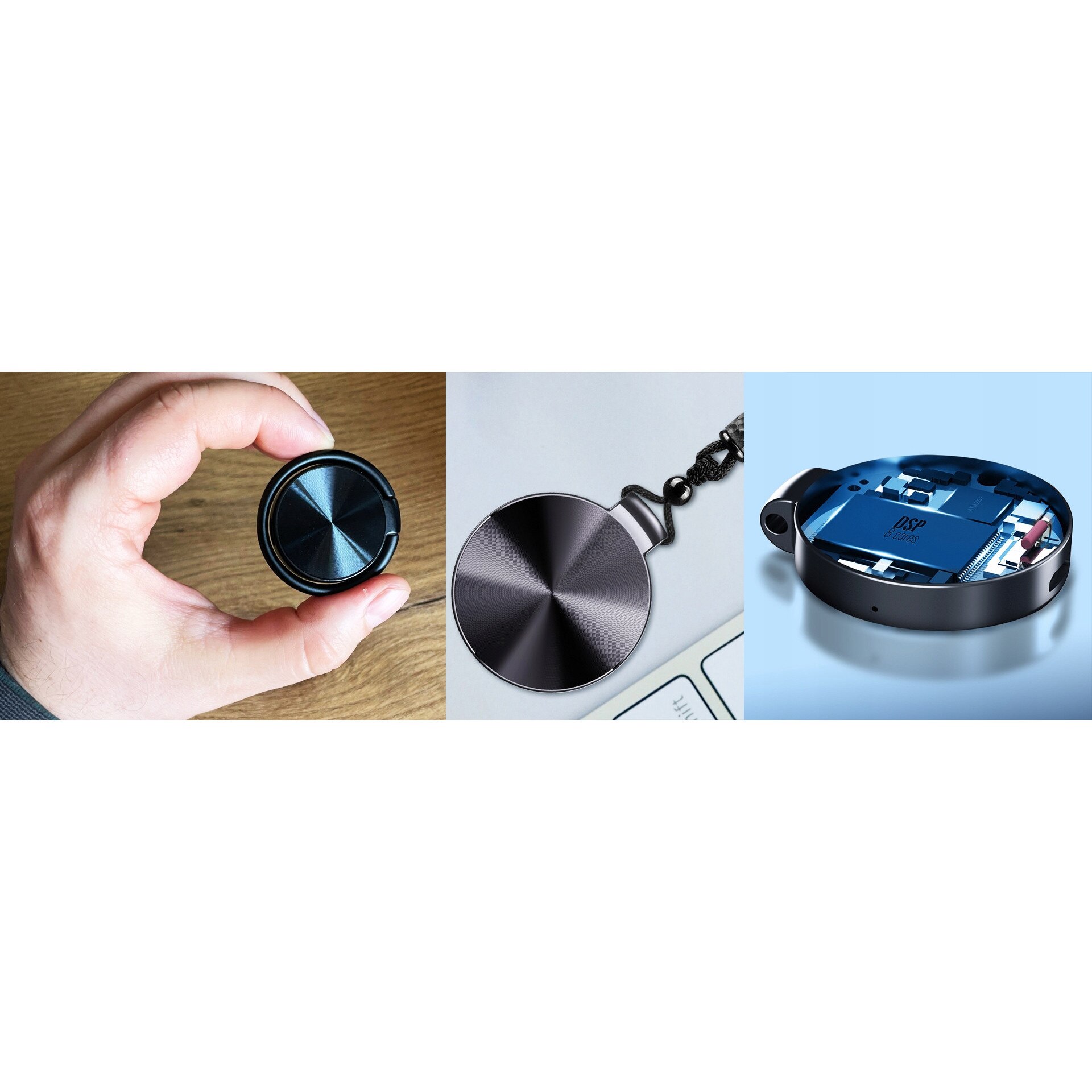 Мини шпионски рекордер, MBG line, 16GB, черен - eMAG.bg