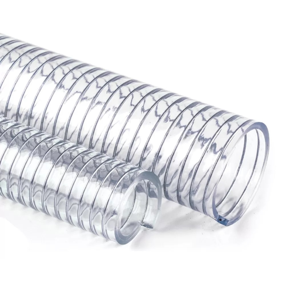 Furtun insertie metalica transparent 20 mm - alimentar, flexibil ...