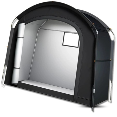 Umbra portabila de garaj impermeabila EdiBazzar, 220x150x185 cm, neagra ...