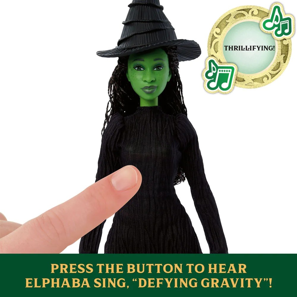 Papusa care canta Elphaba Hasbro Disney Wicked 28 cm - eMAG.ro