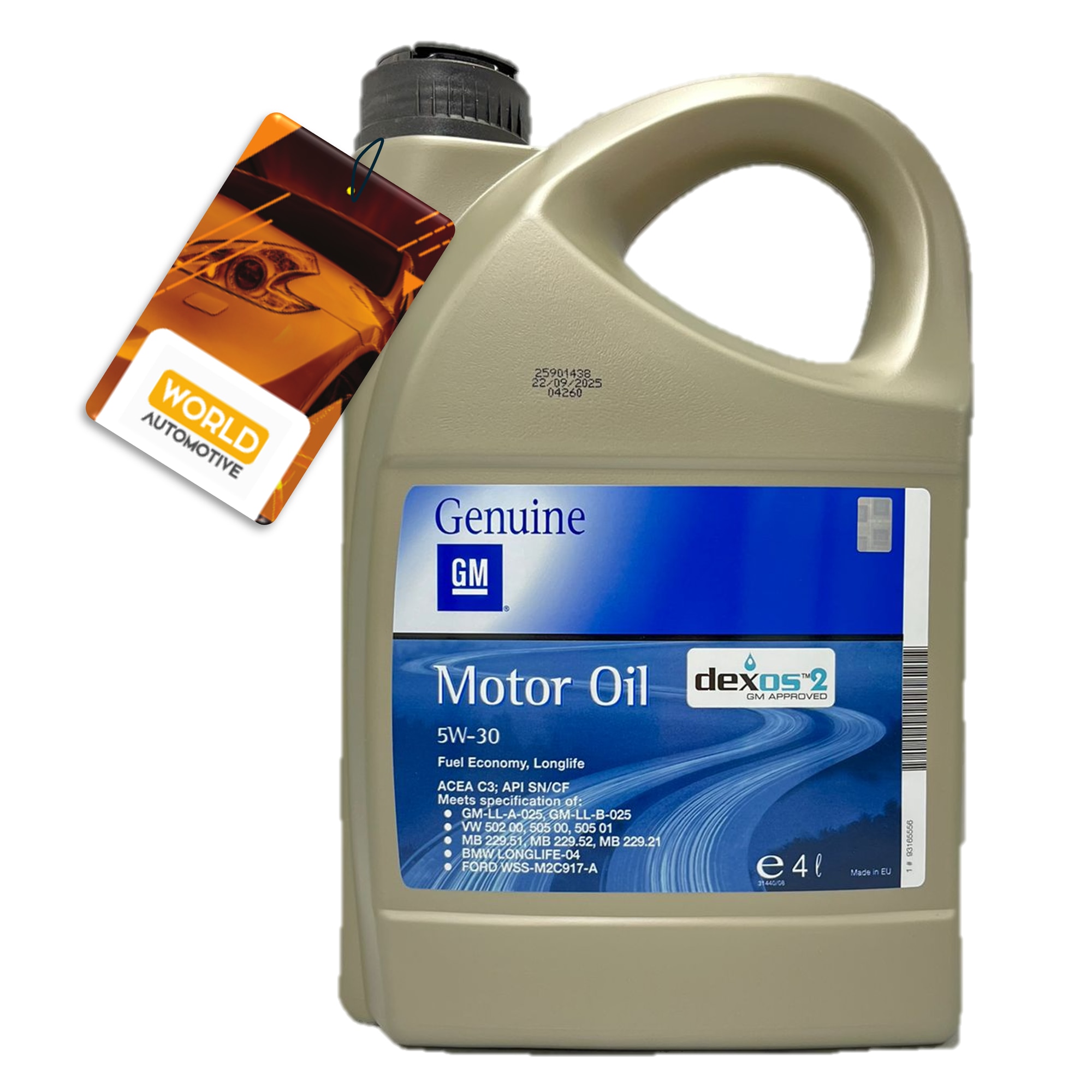 Ulei motor GM Dexos 2 Full sintetic 5W30 4L - eMAG.ro
