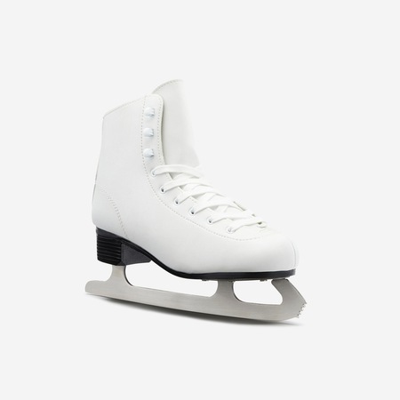 Patine gheata Oxelo A100, fixe, inox, alb, dama 38 - eMAG.ro