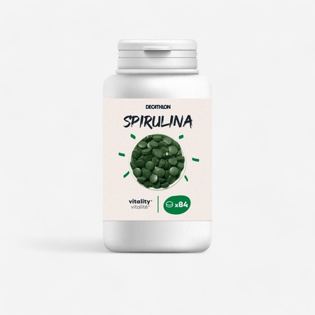 Spirulina, Decathlon, 84 comprimate, pentru femei, minerale - eMAG.ro