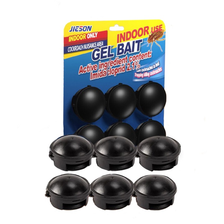 Insecticid Anti-Gandaci, 6 Placi - Concentratie Ridicata Dinotefuran 2 ...