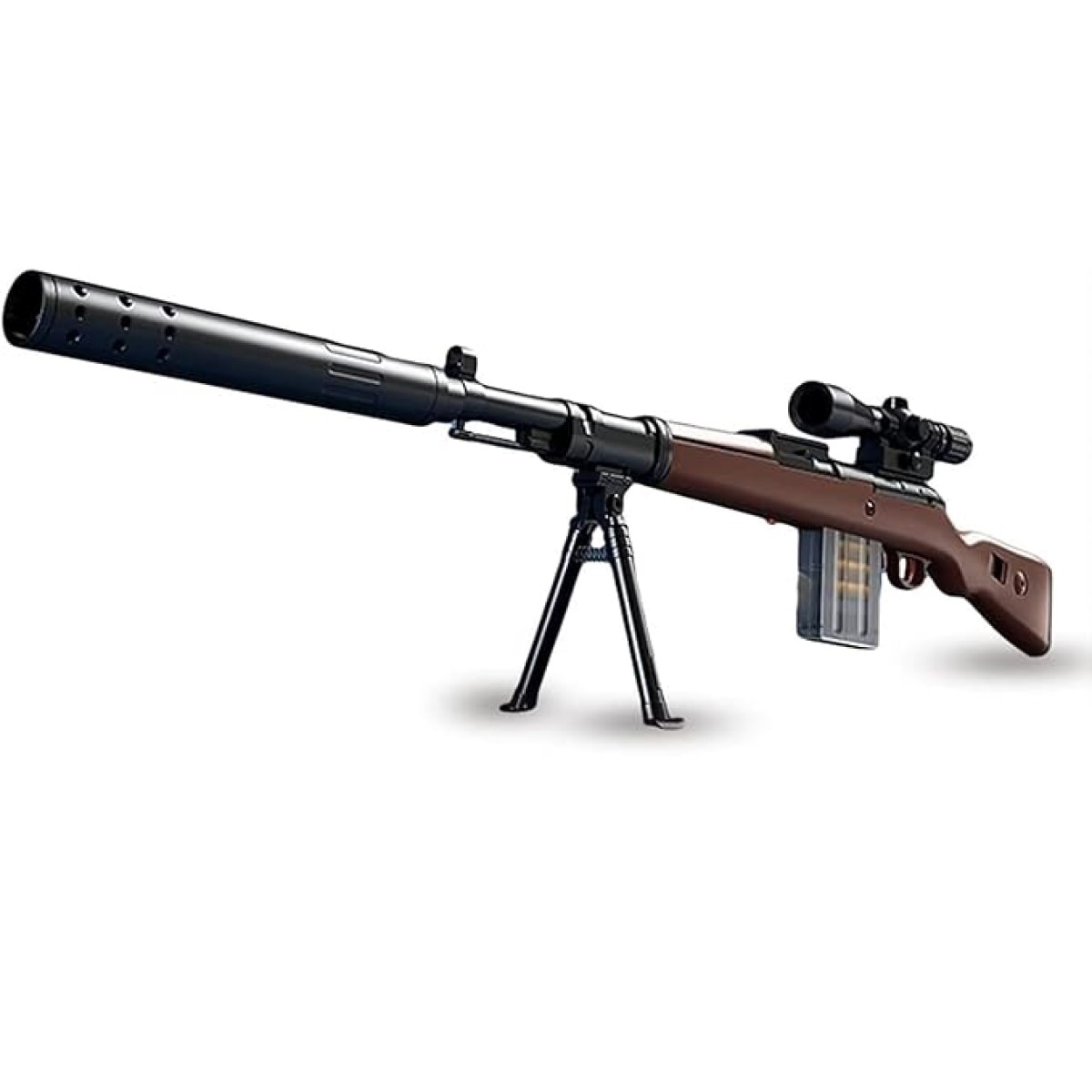 Pusca de jucarie tip NERF Gun sniper Kar98K camuflaj cu 8 gloante EVA ...
