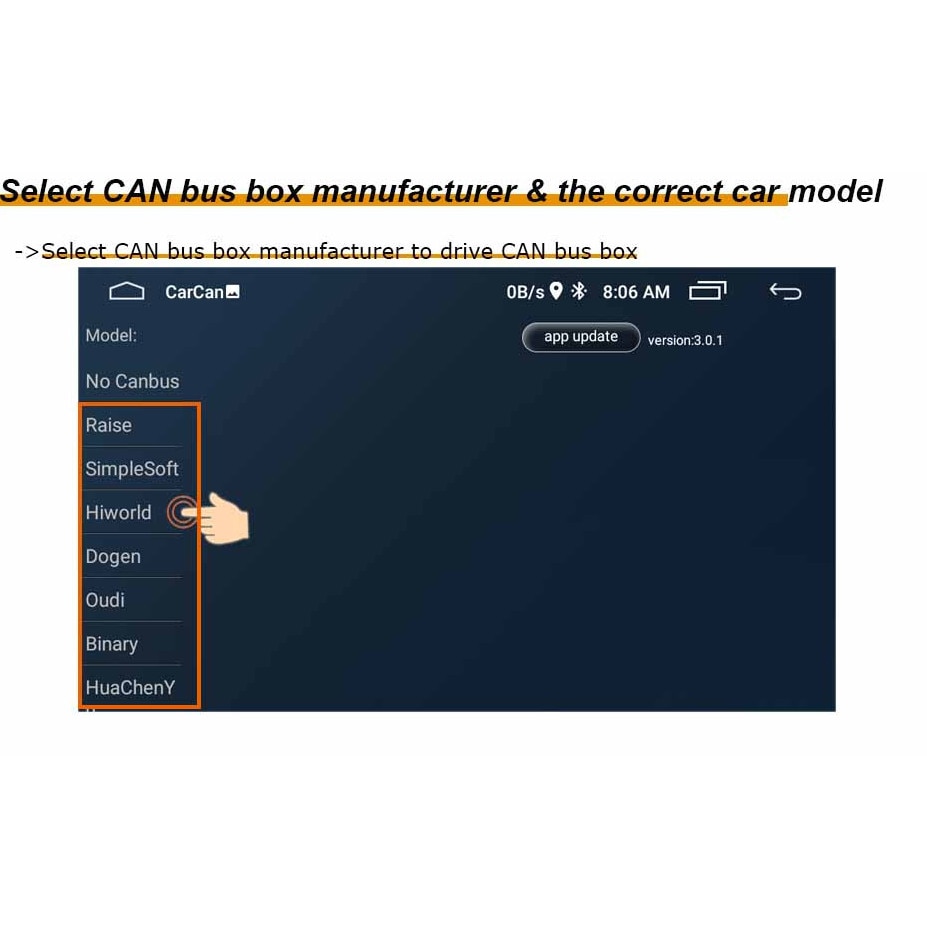 Interfata canbus Raise, pentru navigatie Android, Peugeot/Citroen/DS ...