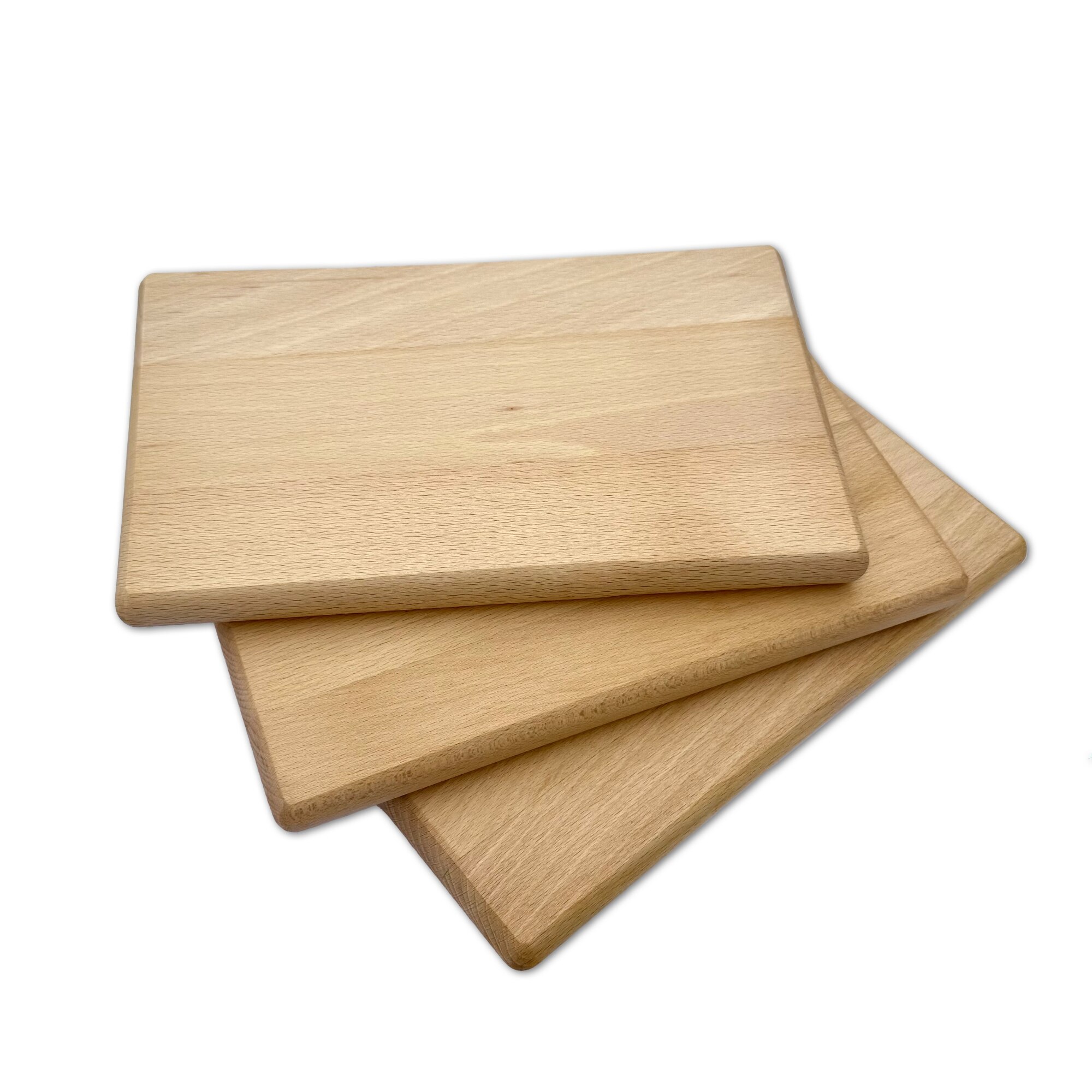 Set de 3 tocatoare bucatarie, Fund din lemn masiv de fag, Calitate ...