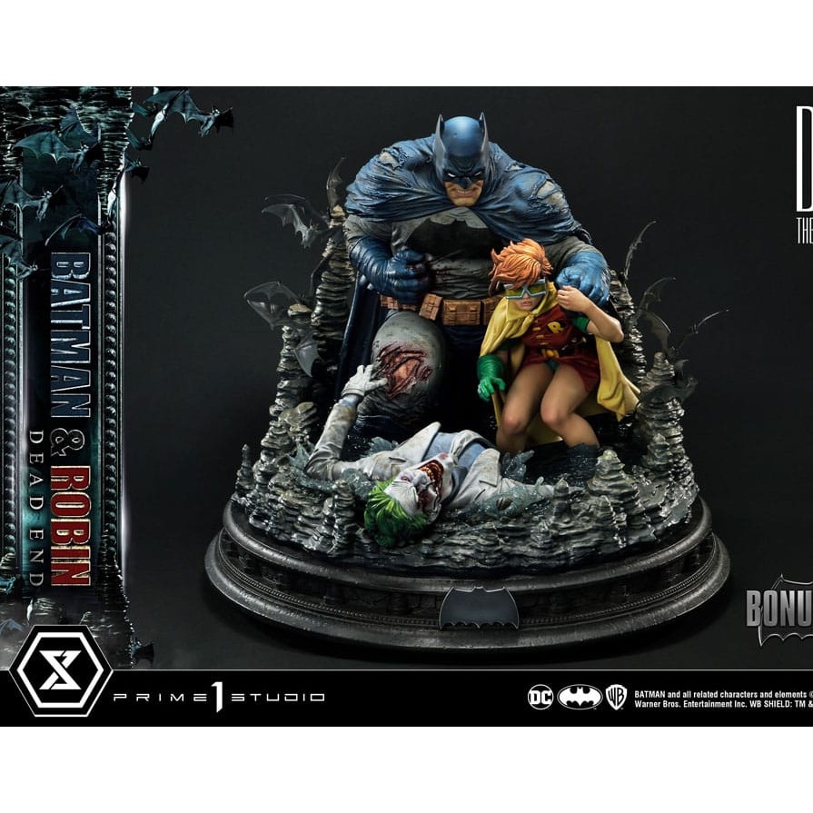 DC Comics Ultimate Prémium Masterline Series Szobor 1/4 Batman & Robin ...