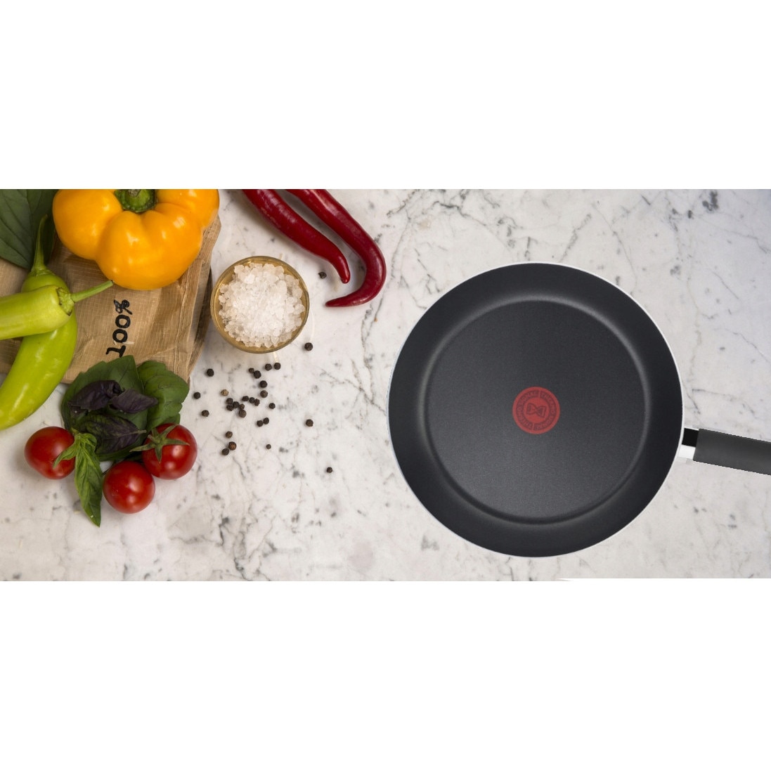 Set tigai Tefal Simplicity 24/28 cm, neaderenta, aluminiu, pentru gatit ...