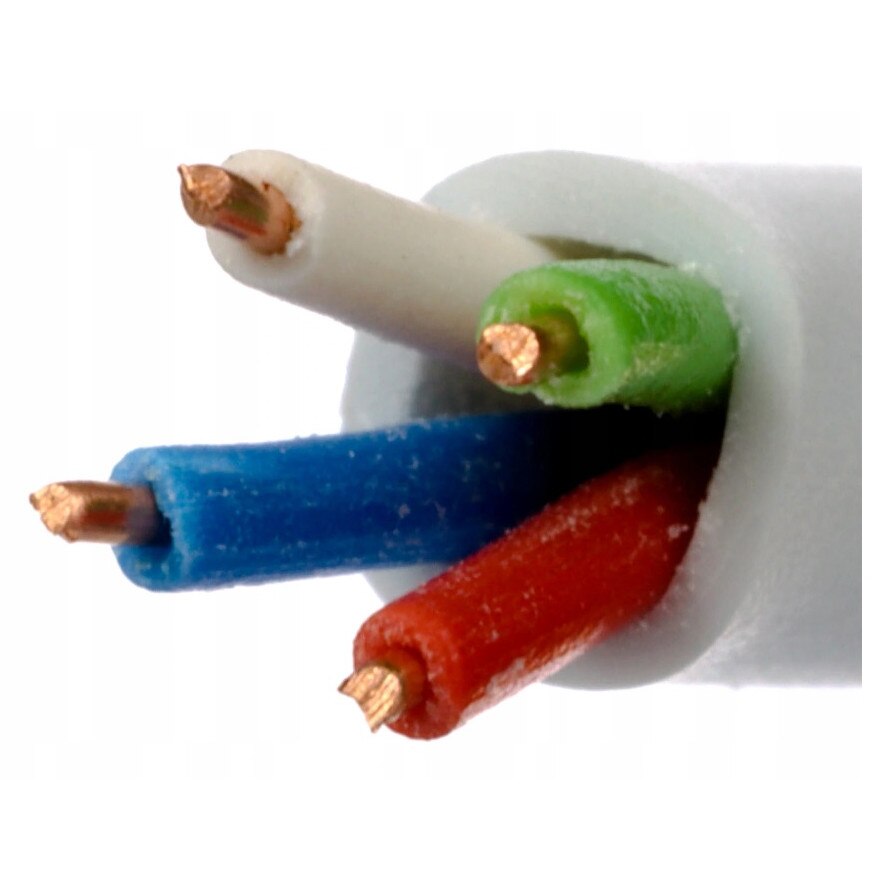 Cablul de domofon/alarma Mercor YTDY 4x0,5mm, 100m, PVC, 3,6mm - eMAG.ro