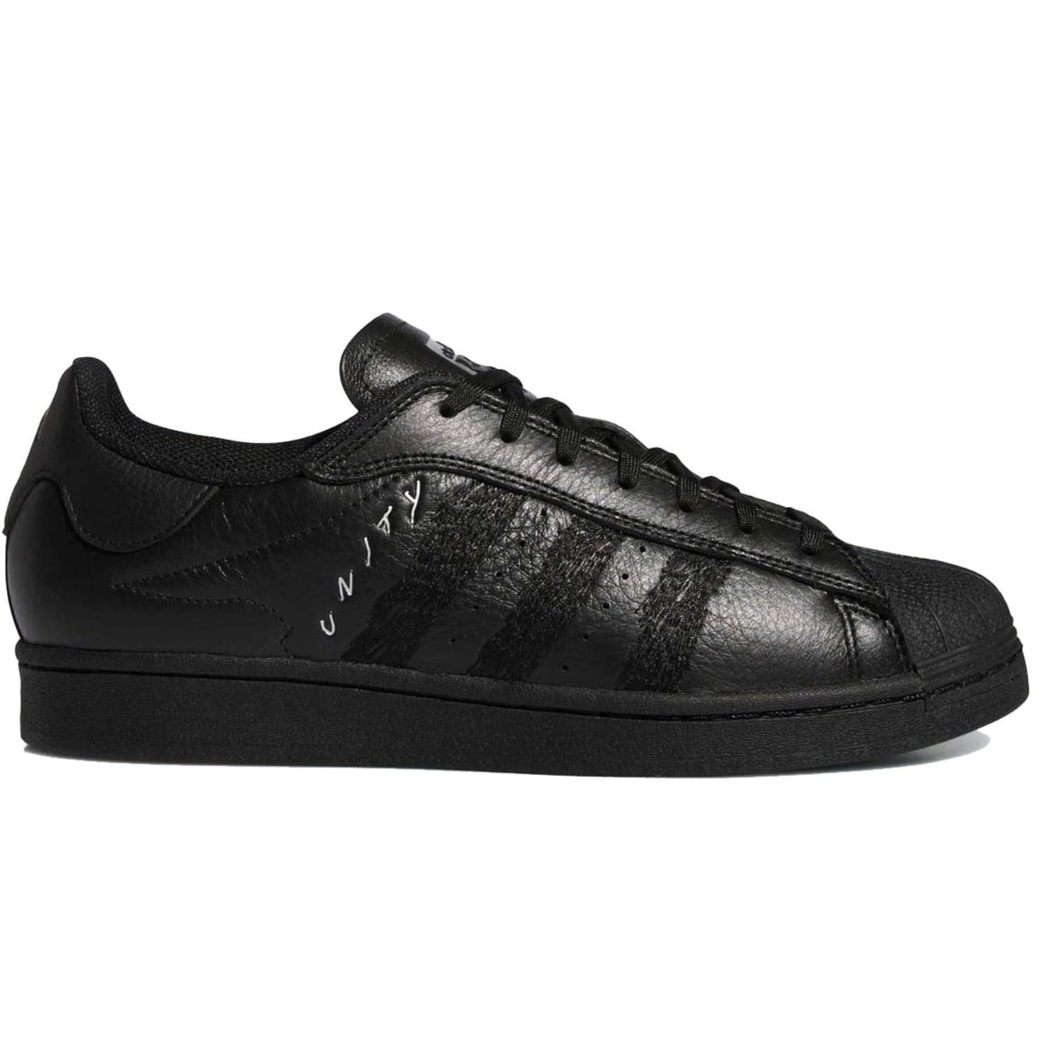 Férfi sportcipő adidas Superstar ADV x Unity, fekete, természetes bőr ...