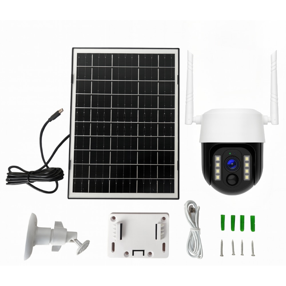 Camera de supraveghere rotativa VC3-4G, 3MP, alimentare solara, IP66 ...