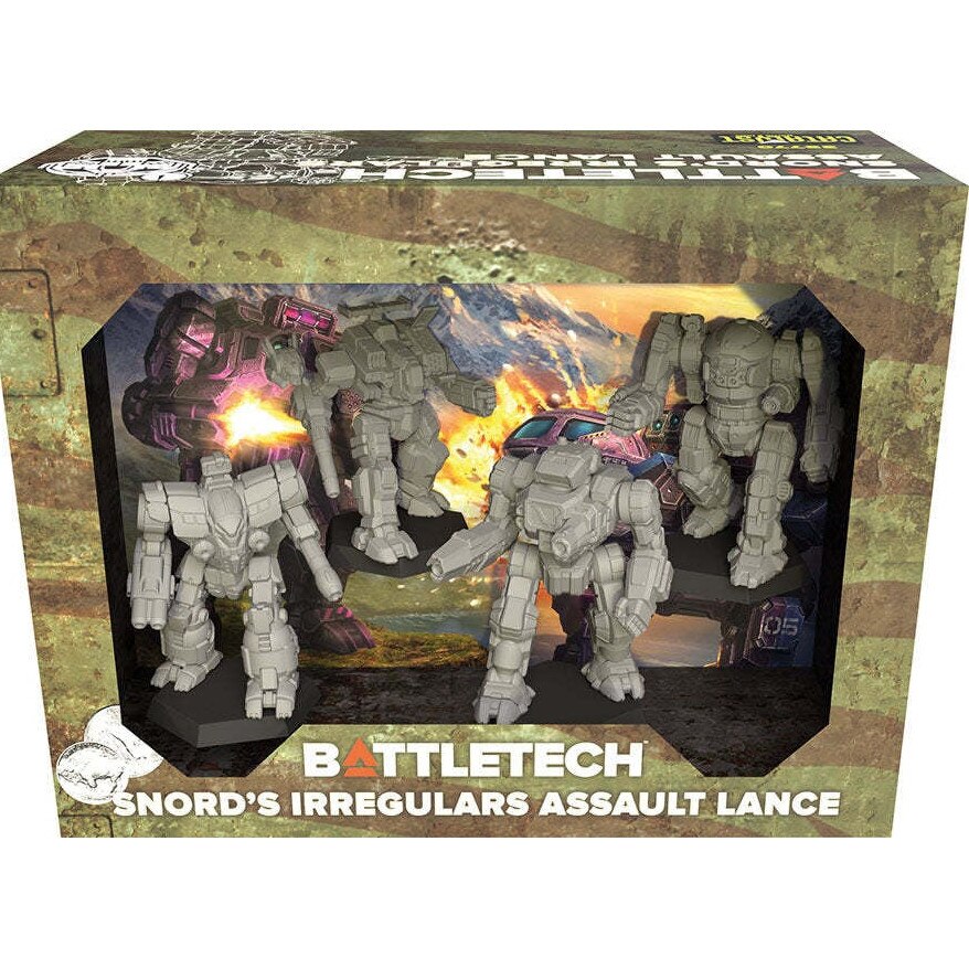Társasjáték, Catalyst Game Labs, Battletech: Snord's Irregulars Assault ...