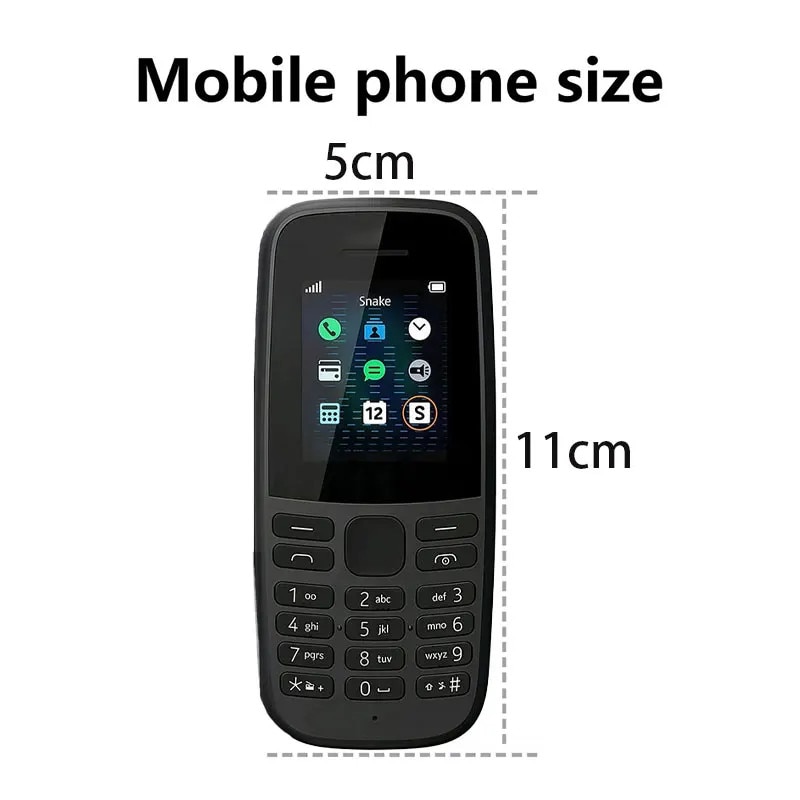 Telefon mobil pentru varstnici, Garsonal®, cu meniu in limba romana, 2G ...