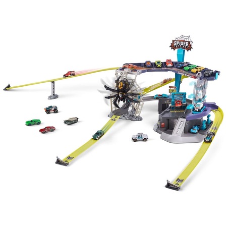 Pista Metal Machines Spider Strike cu Paianjen Gigant si 1 Vehicul ...