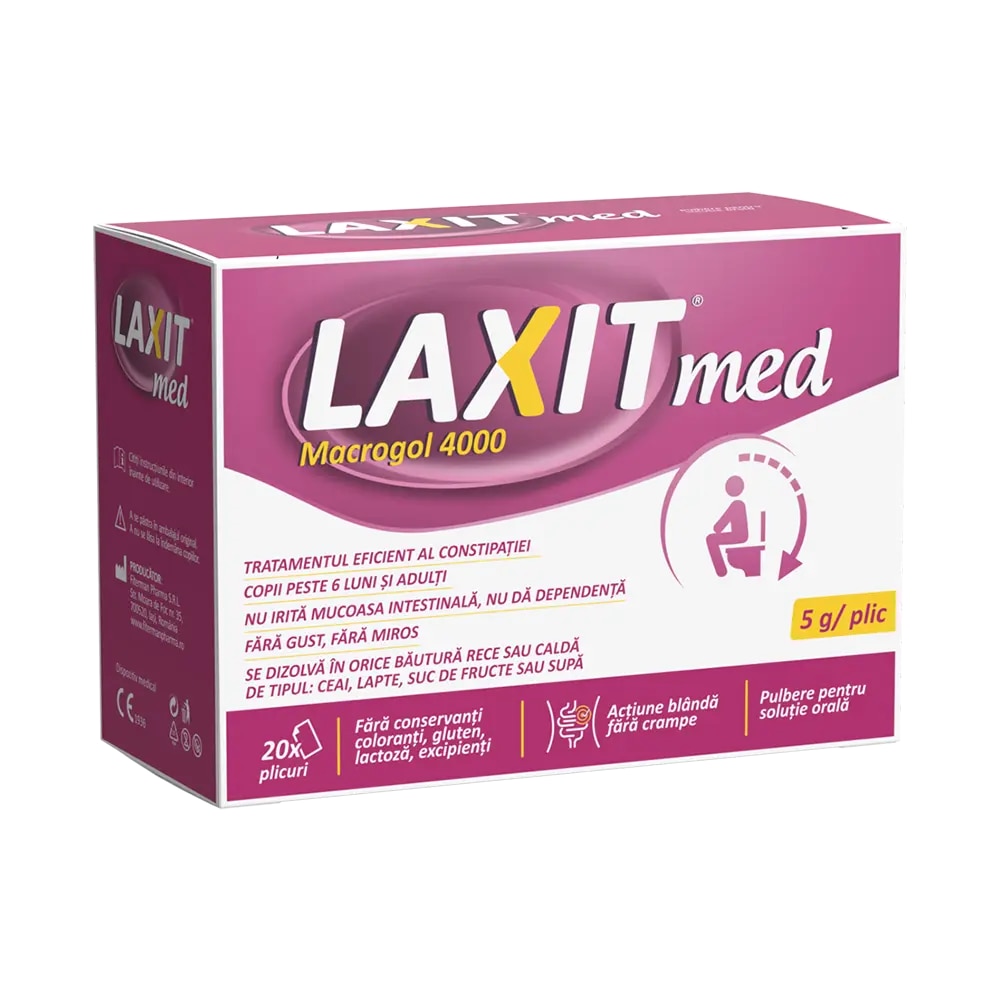 Laxit Med, 20 plicuri - eMAG.ro