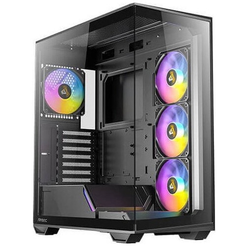 Carcasa computer Antec Middle Tower, ATX, Micro-ATX, ITX, Negru - eMAG.ro