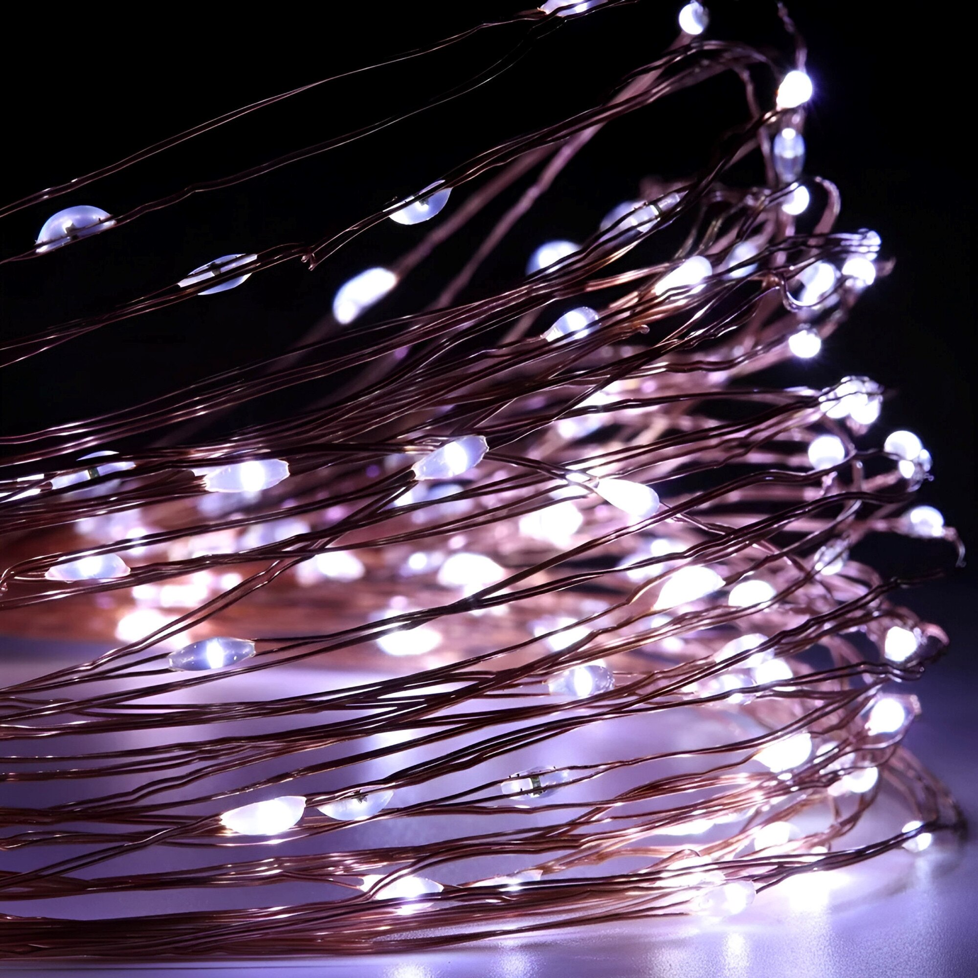 Instalatie luminoasa de Craciun 500 LED 50M Alb Rece, Ideala pentru ...