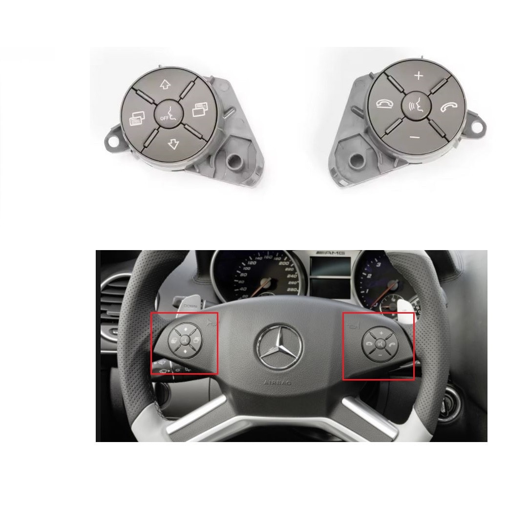 Capace pentru volan cu bază pentru Mercedes ML W164 Facelift - eMAG.ro