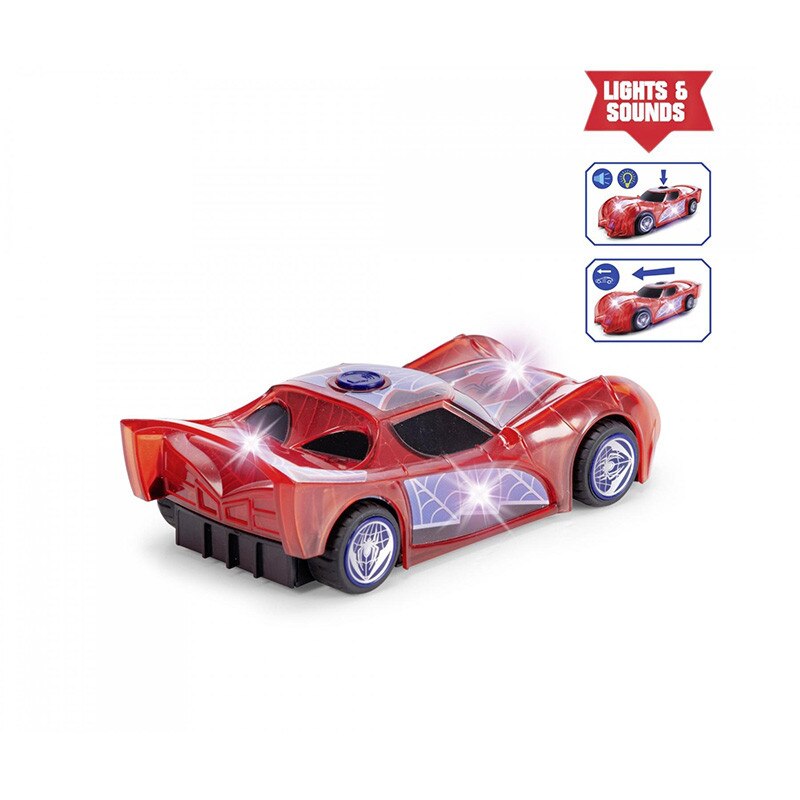 Masinuta Marvel Light Hero Spider-Man Toy Car, 3 ani+ - eMAG.ro