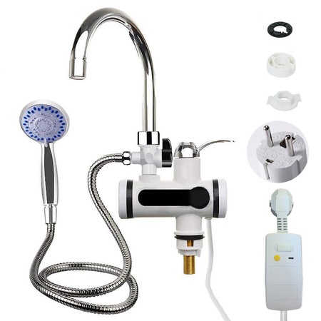 Robinet Electric Instant Apa Calda cu para dus, putere 3000W, incalzire ...