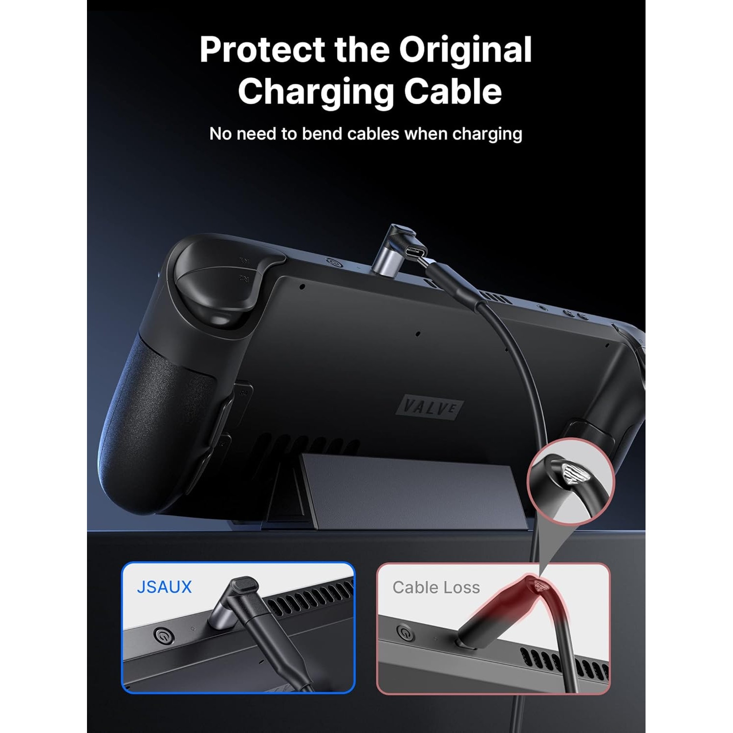 Adaptor USB C unghi de 90 grade, Hrusitoo, 100W, 40Gbps, set de 2, gri ...