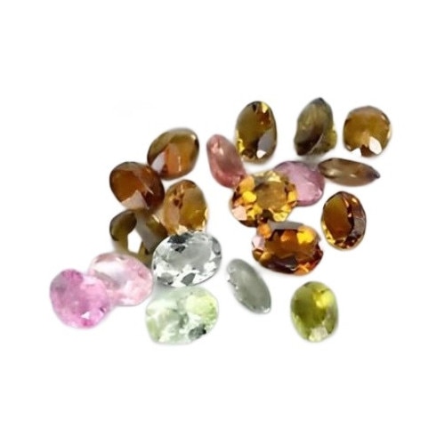 Set turmaline naturale 6.5ct, Songea, 20 bucati, 5.7x3.5mm, Brazilia ...