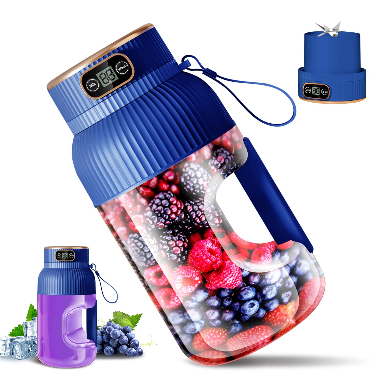 Mixer Stand/Aparat De Smoothie Cu Recipient De Amestecare De 1, 2 L ...