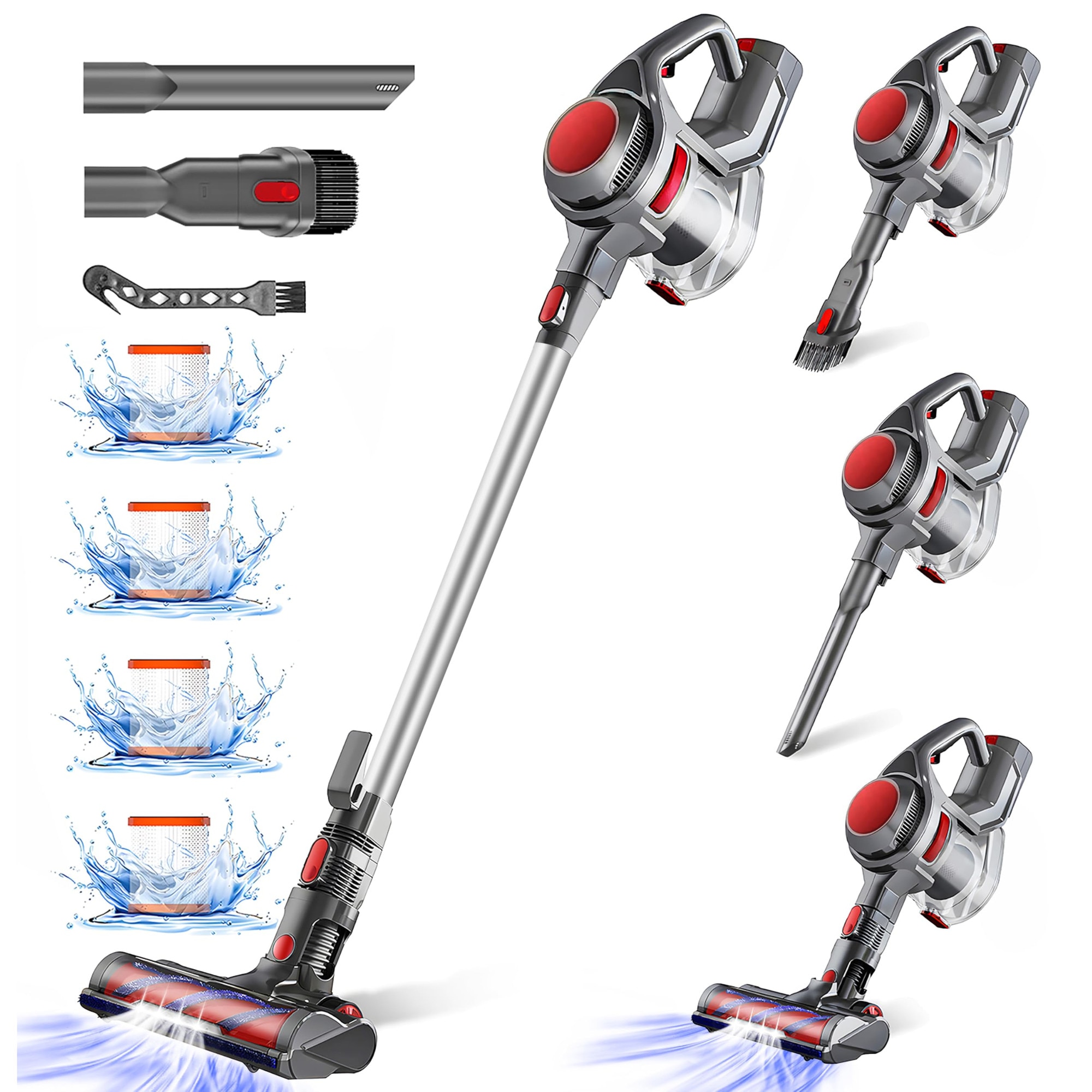Aspirator Fara Fir Authmic 40000Pa, 50 Min, Aspirator Fara Fir De 450W ...