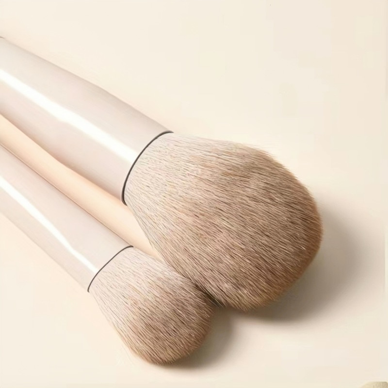 Set de 13 pensule de machiaj pentru incepatori, sintetic, roz, pouch de ...