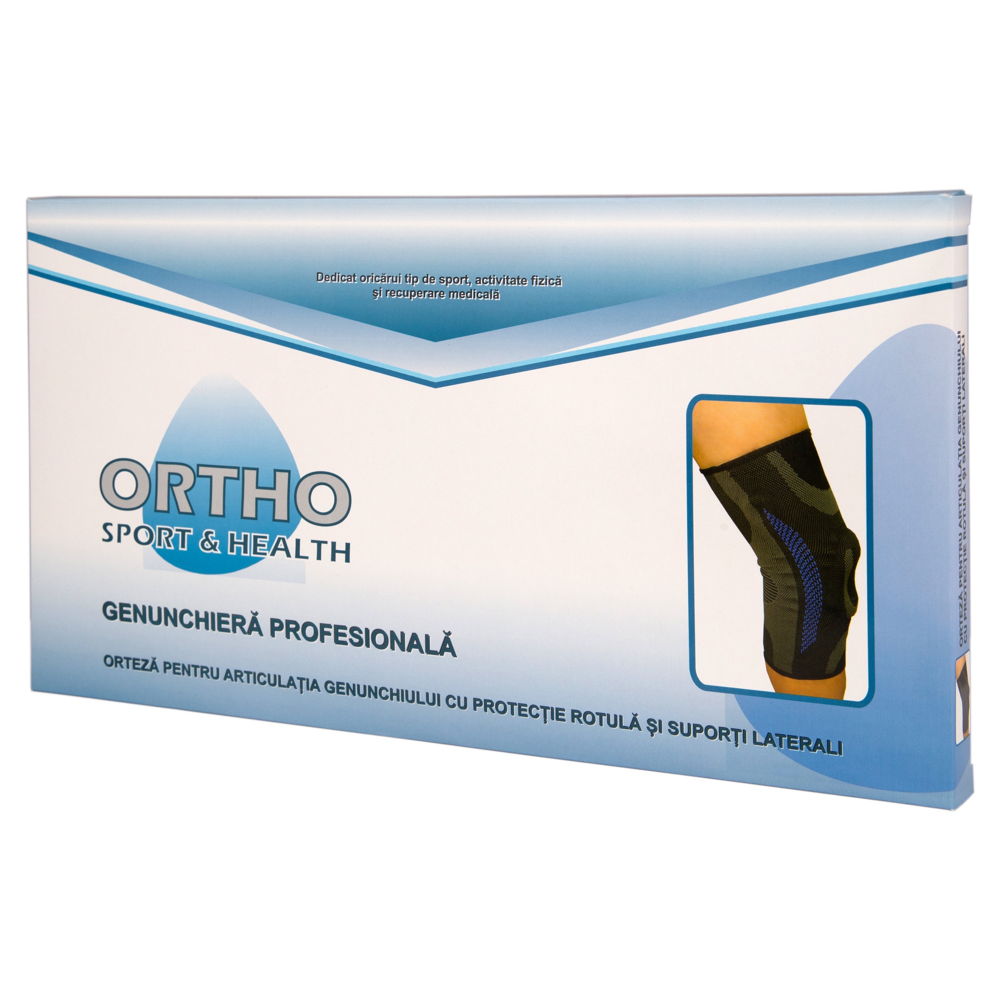Genunchiera Ortho Sport & Health, neopren, stabilizatoare laterale din ...