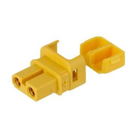 Mufa alimentare DC XT30 mama 2 pini pe cablu cu lipire 15A 500V AMASS ...