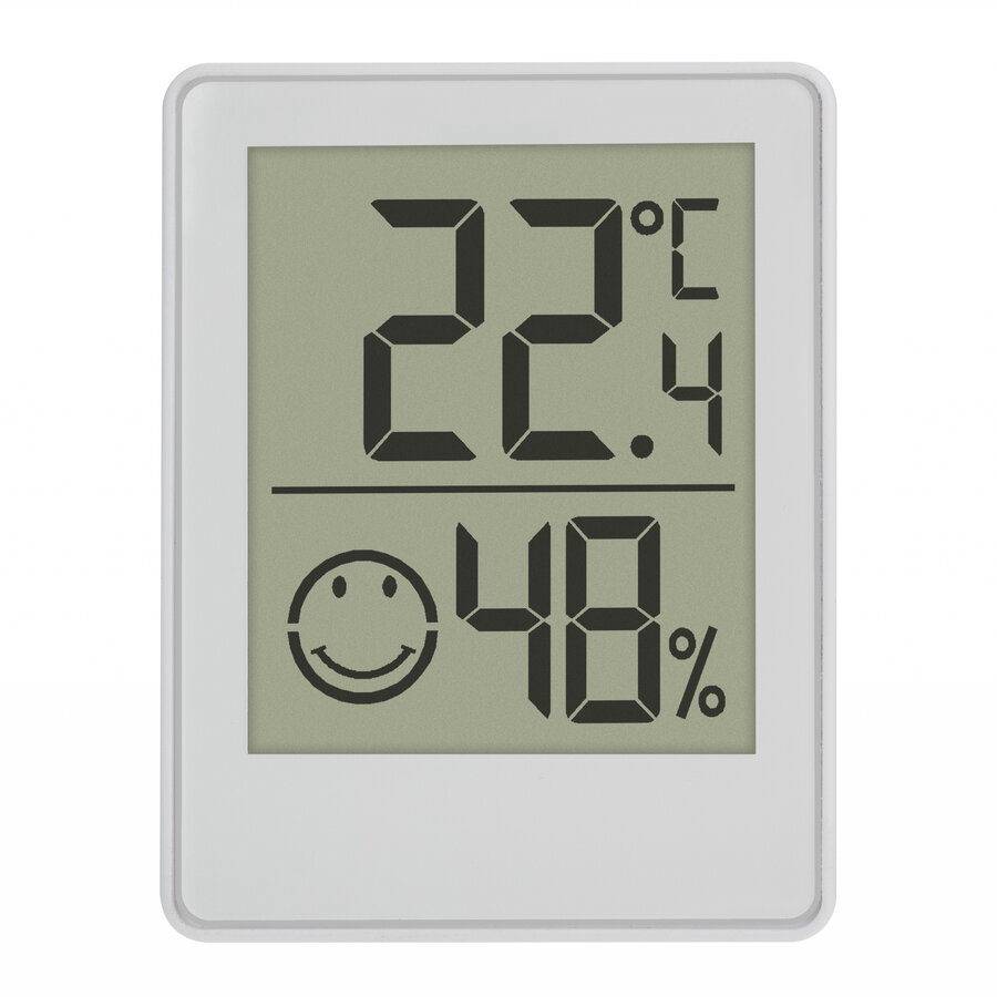 Termohigrometru digital, -20...+60°C, Alb - eMAG.ro