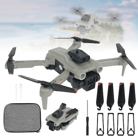 Drona pliabila 4K, Bedee, Quadcopter RC cu camera, drona FPV ...