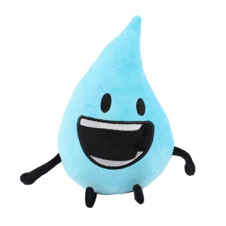 Papusa de plus BFDI, design animat, material prietenos cu pielea, verde ...