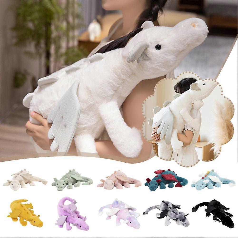 Jucarie Dragon Zburator, 50cm, alb - eMAG.ro
