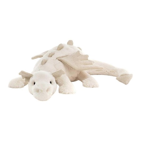 Jucarie Dragon Zburator, 50cm, alb - eMAG.ro