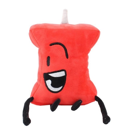 Papusa de plus BFDI, design animat, verde, 25x10x13cm, set de jucarii ...