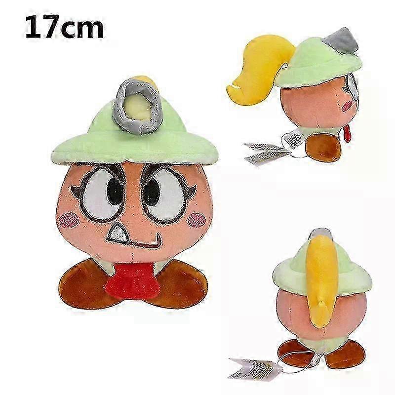 Jucarie de plus Super Mario, Shy Guy, Cheep Chomp, Bombette, multicolor ...