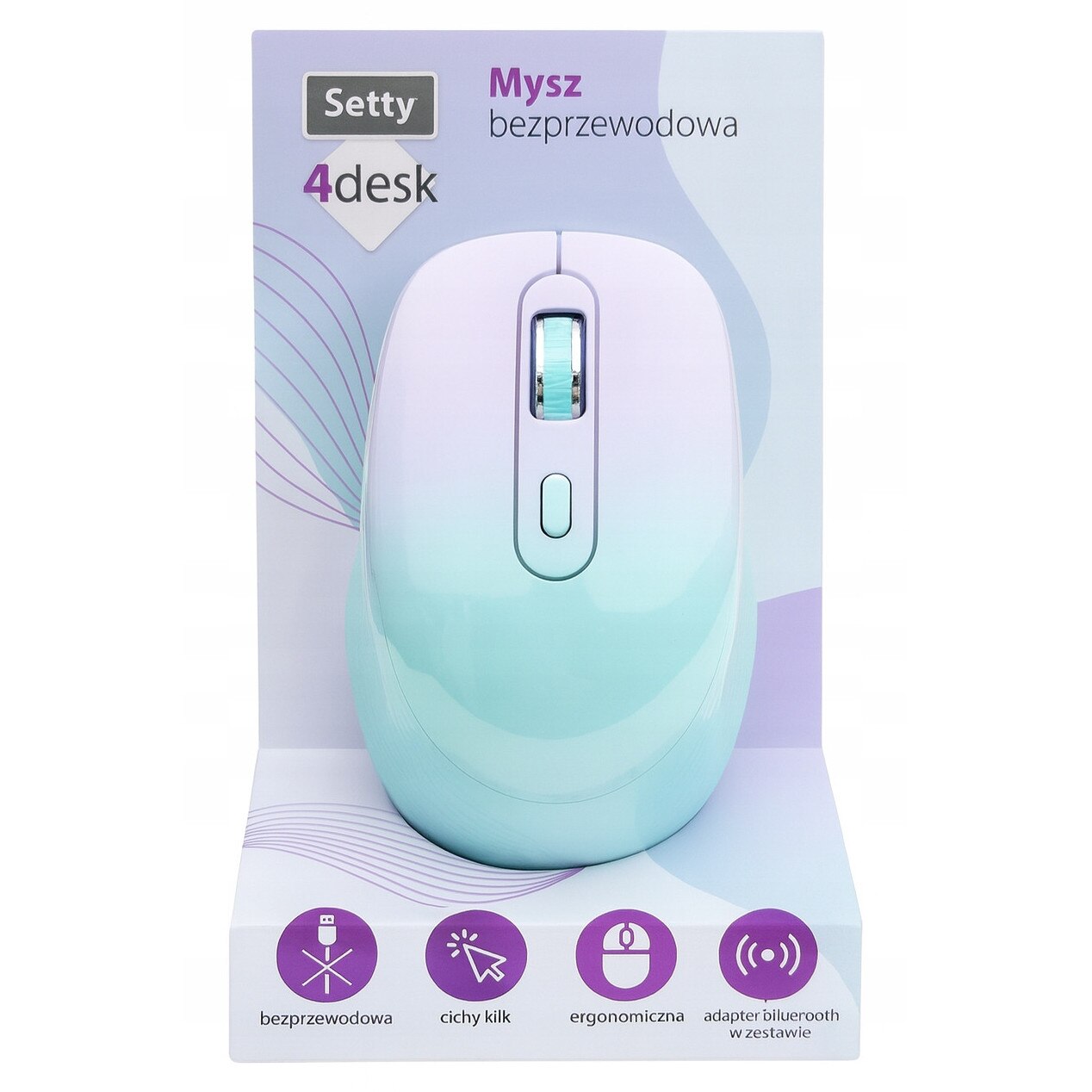 Mouse fara fir Setty SMB1-13 Shadow, Silentios Click, Ergonomic - eMAG.ro