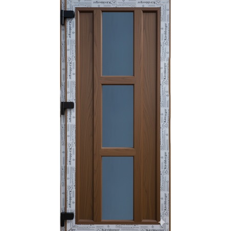 Usa exterior termopan(PVC) Dana, culoare stejar auriu, dimensiune ...