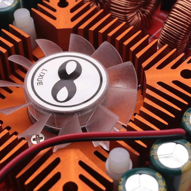 Sztereó audio erősítő 2x160W vagy mono BTL 220W, 3Ω TDA7498E-vel, DC 15 ...