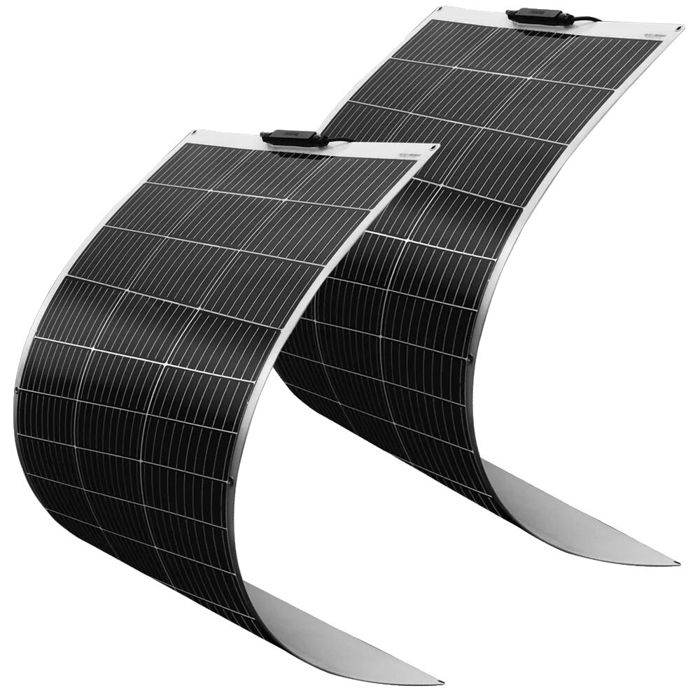 Panou solar semi-flexibil 120W, 2 bucati (240W), eficienta 24% ...