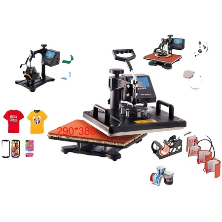 Masina de transfer termic, 1250W, dimensiuni 29x38cm, set complet ...