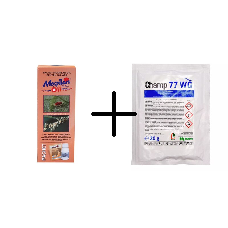 Pachet tratament pentru iarna pentru 10 l Fungicid Champ 77 WG 20 g ...