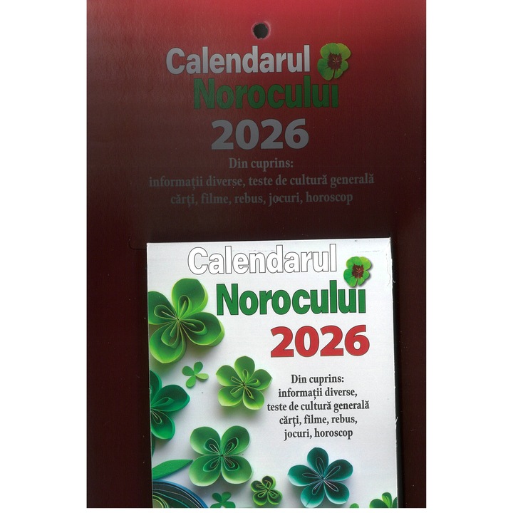 Calendarul norocului 2026 - 365 file - editura Alias - eMAG.ro