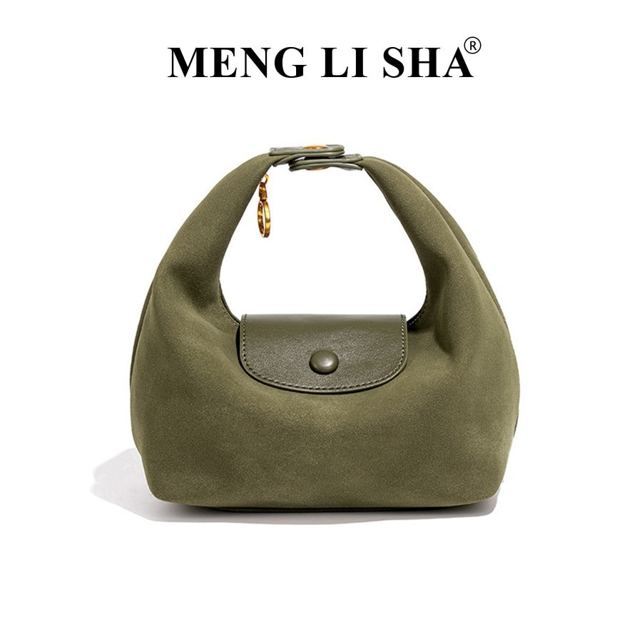 Geanta dama, model japonez, design simplu, culoare verde maslin ...
