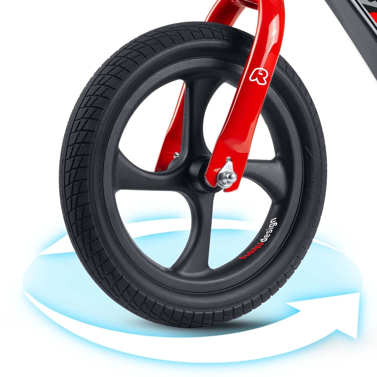 Bicicleta de echilibru pentru copii B2X, cadru din magneziu, roti de 12 ...